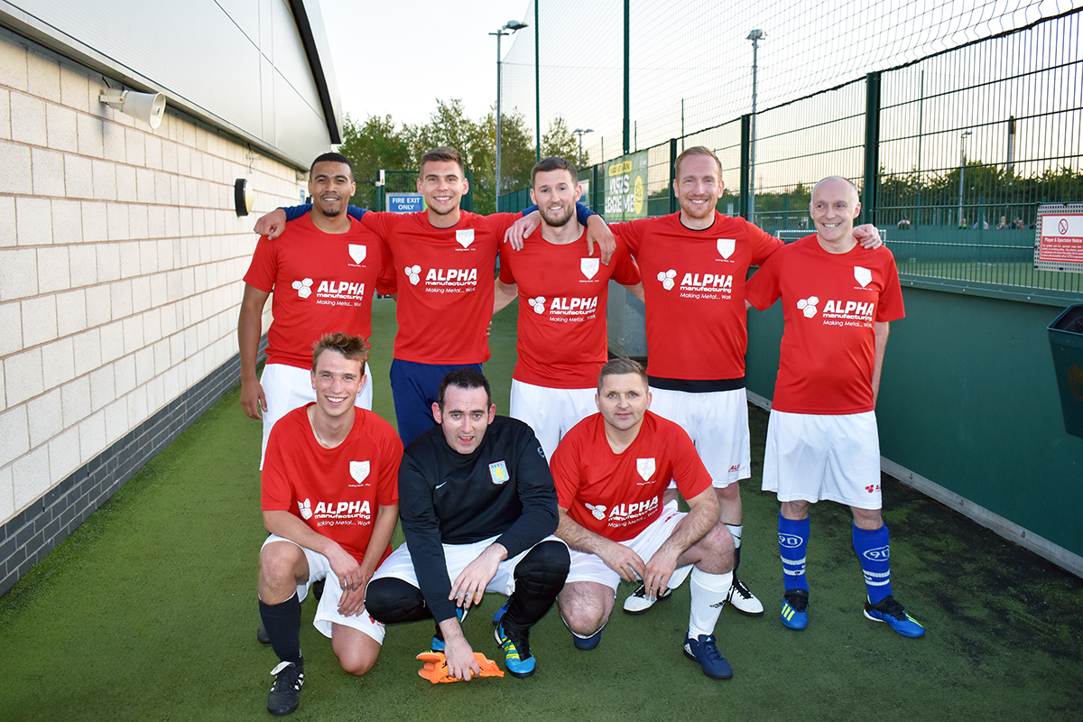 Alpha Team Take Third in Football Tournament. - Alpha Manufacturing