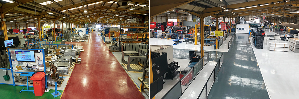Same Pictures 3 Years Apart Shows Factory Evolution - Alpha Manufacturing